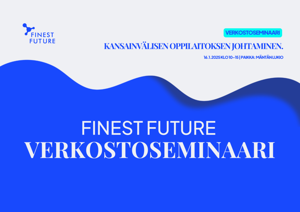 Finest Future verkostoseminaari - Finest Future
